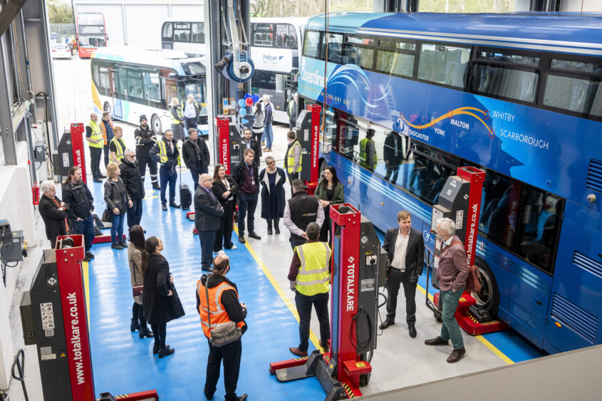 Our new future ready bus depot in York